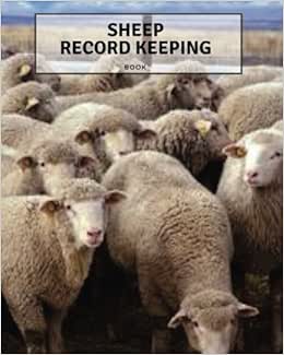 Sheep Record Keeping Book: Farm Cattle Flock Lambing | Journal Handbook ...