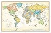 Classic Edition World Wall Map Paper Rolled in Kuwait | Whizz Maps