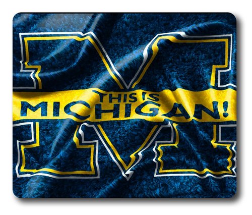 Amazon.com: University of Michigan Cover Design Rectangle Mouse Pad by ...
