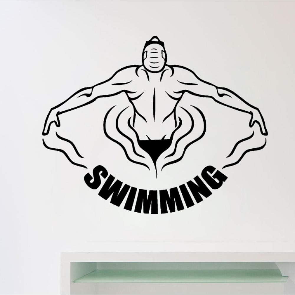 Olivialulu Sports Vinyle Sticker Piscine Piscine Sports Sports Sports ...