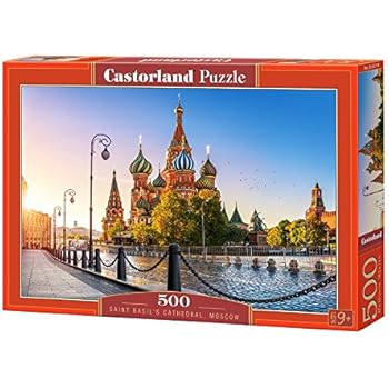 Amazon.com: Adult Jigsaw Puzzle The Kremlin Palace Moscow Russia 500 ...