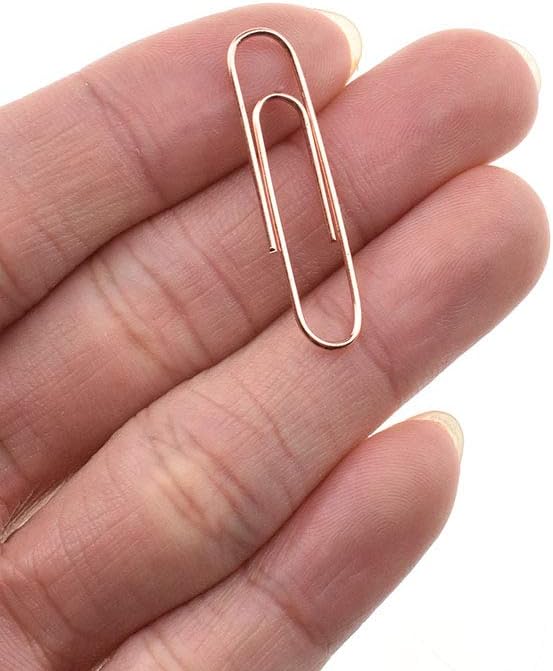 Amazon.com : HAHIYO Paper Clips Sturdy 1.3 inches Length 180 Pack ...