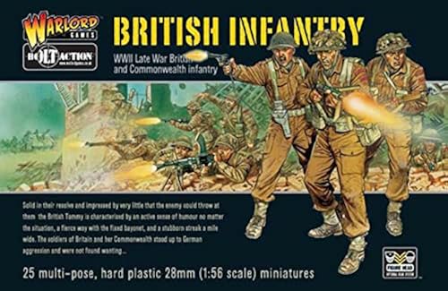 Bolt Action Late War British & Commonwealth Infantry 1:56 WWII Military ...