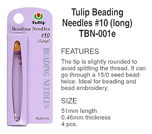 Flexible Tulip Beading Needles Bundle - Sizes 10, 11 & 12 For Jewelry ...