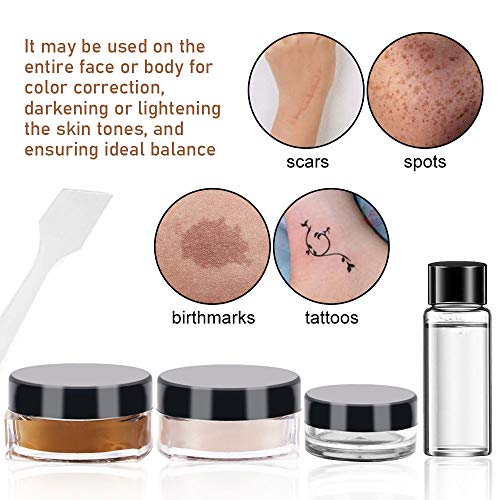 Scar Concealer, Tattoo Concealer,Waterproof Concealer, Tattoo Cover up ...