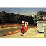 Amazon.com: (11x14) Edward Hopper Gas 1940 Art Print Poster: Edward ...