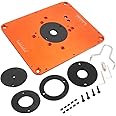 O'SKOOL Precision Aluminum Router Table Insert Plate, Router Templates ...