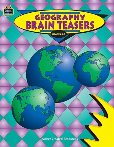 Brain Teasers Ser Geography Brain Teasers By Jodie Practor 1998 brain-teasers-ser-geography-brain-teasers-by-jodie-practor-1998