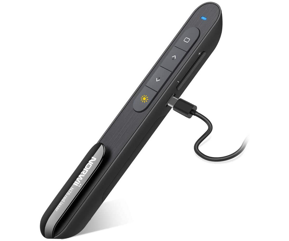 Mua N76 Long Range Presentation Remote Wireless Presenter Slide ...