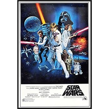 Amazon.com: Star Wars: Episode Iv - A New Hope - Movie Poster (Style C ...