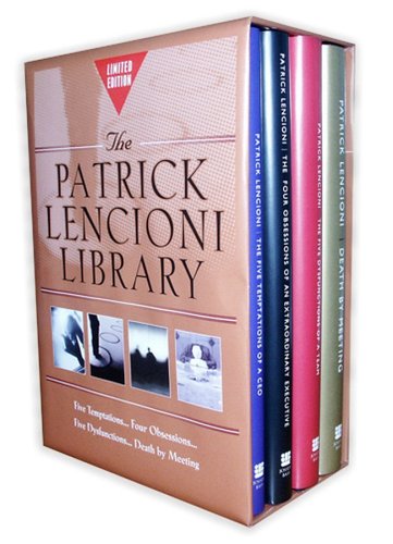 Patrick Lencioni Library (Five Temptations of a CEO; Four Obsessions of ...