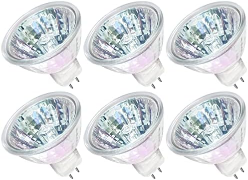 MR16 Halogen Light Bulbs 50W 12V 2 Pin GU5.3 Base Dimmable, 50W Halogen ...