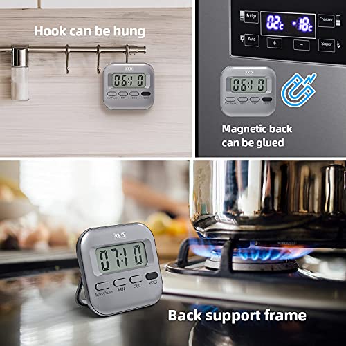 Digital Kitchen Timer Clear Digits With Minutes And Seconds Button