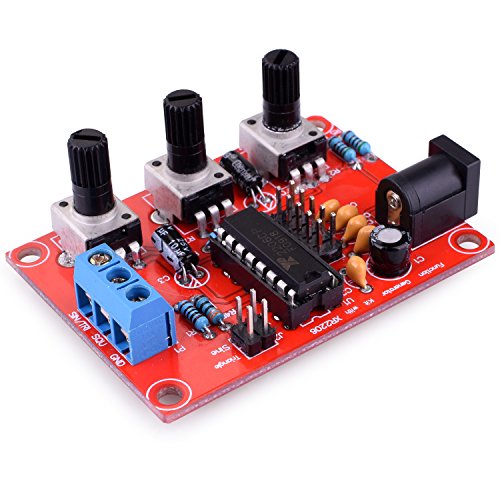 XR2206 Function Generator - kuman Updated XR2206 DIY Kit Signal ...