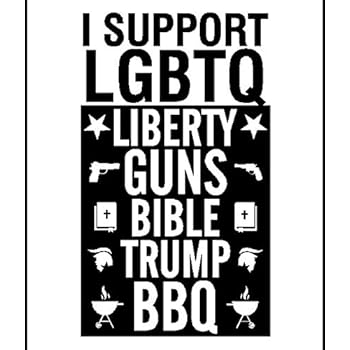Amazon.com: American Vinyl LGBT Liberty Guns Beer Trump Bumper Sticker ...