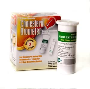 Amazon.com: Cholesterol Chek Cholesterol Test Strips (3 Count) : Health ...