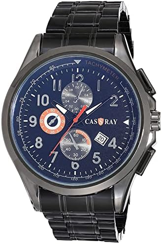 سعر ساعة يد معدنية للرجال من كاسراي بلون اسود فى مصر | بواسطة امازون ...