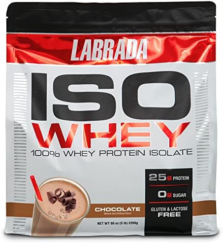 Labrada Nutrition ISO Lean Pro, Premium Whey Protein Isolate Powder ...