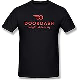 Amazon.com: Door Dash T Shirt DoorDash Delightful Delivery Unisex Tee ...
