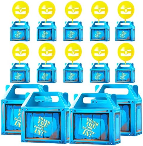 Birthday Party Supplies, Party Favor Boxes,Video Game Birthday Party ...