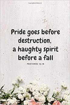 Proverbs 16:18 - Pride goes before destruction, a haughty spirit before ...
