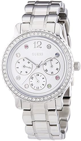 Guess Womens Quartz Watch, Analog Display and Stainless Steel Strap ...
