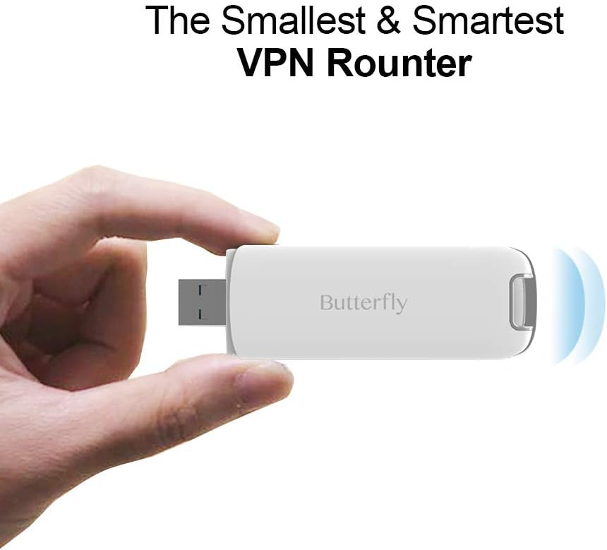 Butterfly VPN Router Mini Wireless Smart Internet: Amazon.co.uk ...