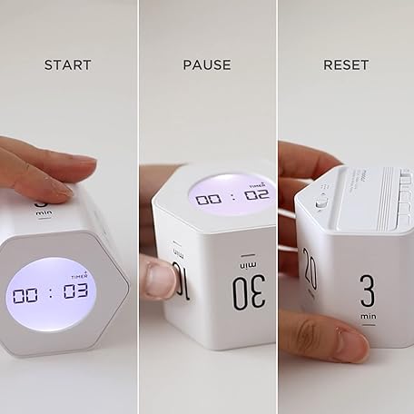 Mua mooas Multi-Hexagon Clock Cube Timer, Digital Clock Time Timer ...
