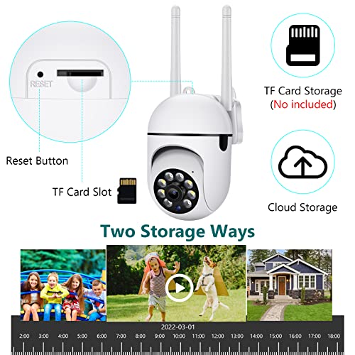 Dual Band Indoor Wireless Security Camera Wall Mount Dome Surveillance ...