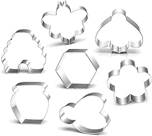 Amazon.com: Bee Cookie Cutters Set-3 Inches-7 Piece-Bee, Beehive ...