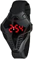 Amazon.com: Fanmis LED Digital Fashion Cobra Watch Black Silicone Iron ...