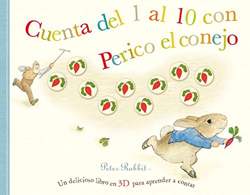 Amazon.com: Cuenta del 1 al 10 con Perico el conejo (Peter Rabbit ...