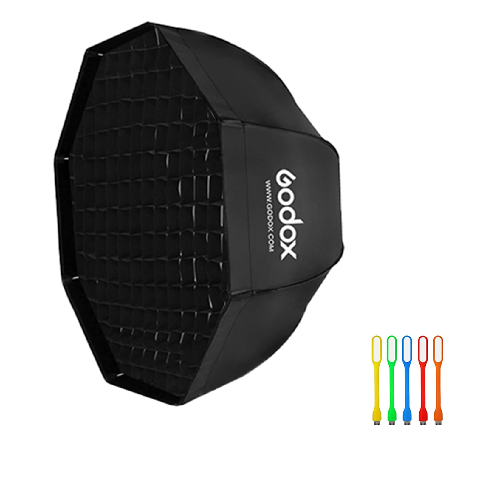 Mua 37" / 95cm Umbrella Octagon Softbox Reflector with Honeycomb Grid ...