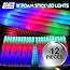 Amazon.com: Fun Central AQ033 12 Pack LED Foam Stick Baton Supreme, LED ...