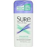 Amazon.com : Sure Deodorant 2.7 Ounce Original Solid Regular (Pack of 6 ...