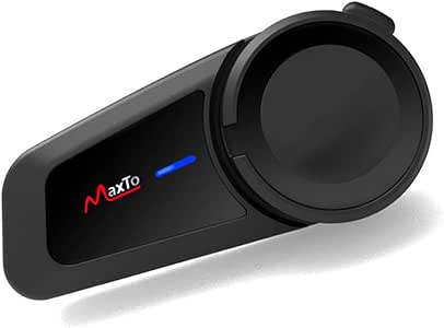 Amazon.com: Bluetooth Headset Intercom, Maxto M2 Motorcycle Helmet ...