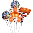 Amazon.com: Inside Out Balloon Bouquet, 10 Pieces with Foil Characters ...
