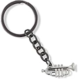 Amazon.com: Trumpet Key Chain - Nickel Silver Plated: Musical Instruments