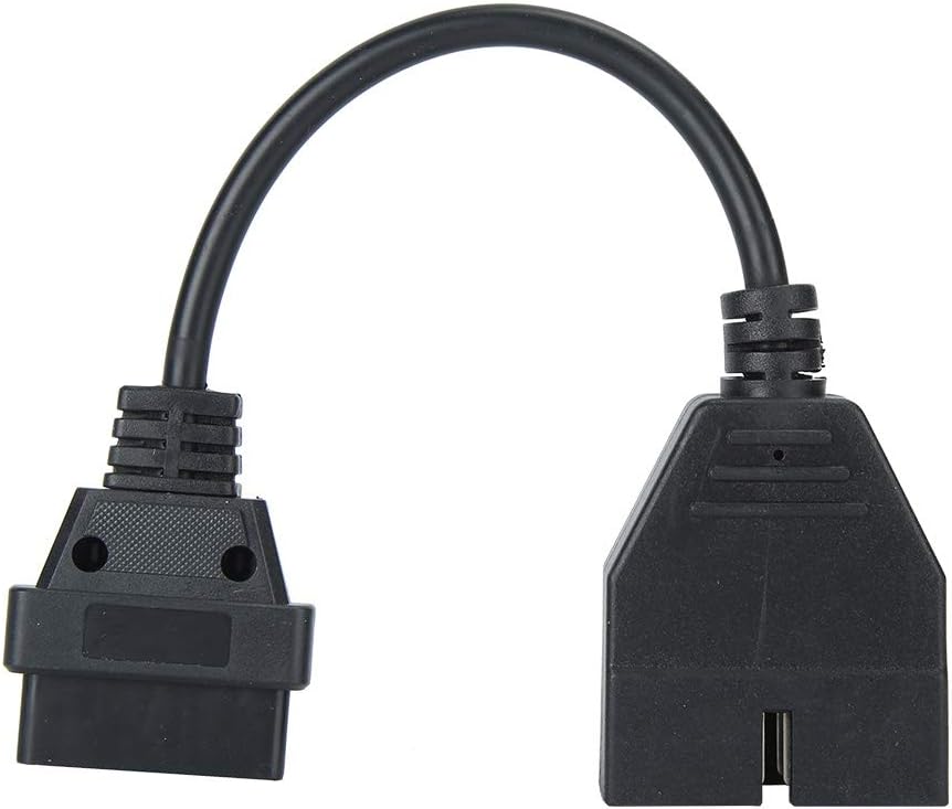 Car Diagnostic Extension Cable, 12 Pin To 16 Pin OBD1 OBD2 Diagnostic ...