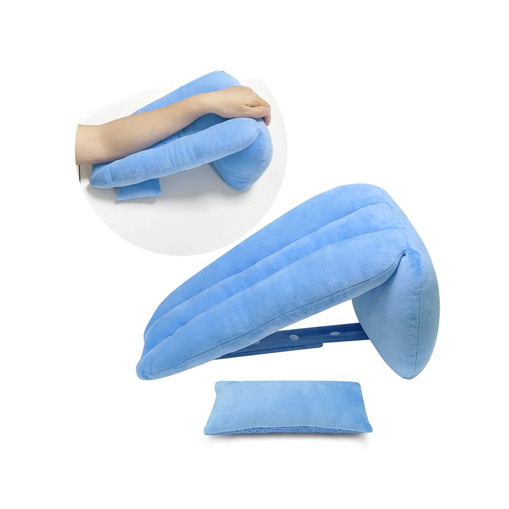 Zelen Arm Elevation Pillow Support Wedge with Mouse Wrist Pad Elevating ...