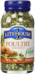 Amazon.com : Litehouse Freeze Poultry Herb Blend (13 grams) 1 Bottle ...