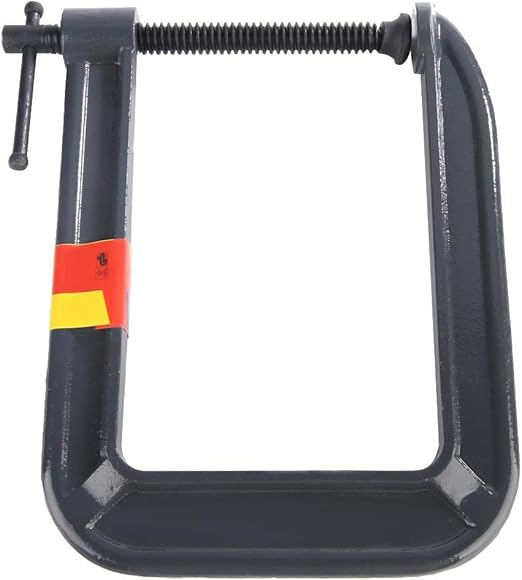 Heavy Duty Deep Throat U-Clamp Steel Deep Reach C-Clamp Jaw Opening DIY ...