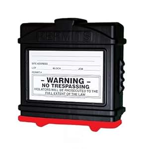 EZ Permit Box - - Amazon.com