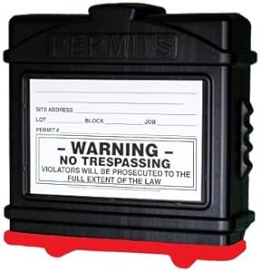 EZ Permit Box - - Amazon.com
