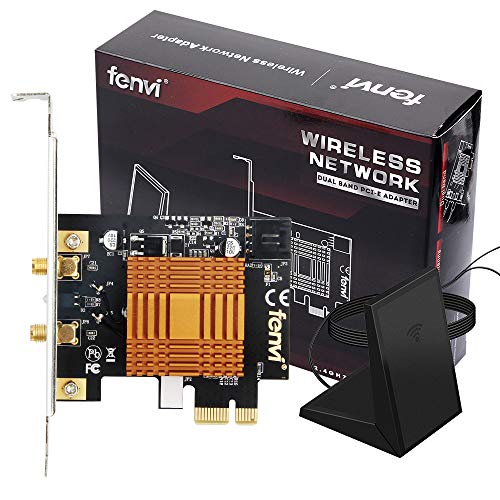 Desktop AC1200 Dual Band Wireless-ac PCIe 1200mbps WiFi Card for ...