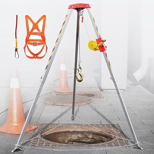 Lifting and Rescue Equipment - Safety Confined Space Rescue Tripod ...