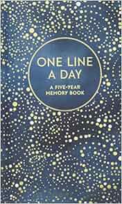 Amazon.com: Celestial One Line a Day (Blank Journal for Daily ...