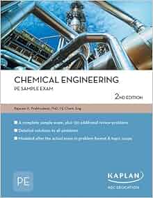 Amazon.com: Chemical Engineering PE Sample Exam (PE Exam Preparation ...