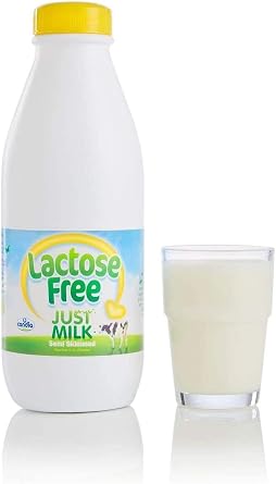 Candia Just Milk Semi-Skimmed, Lactose Free, 6 x 1L Carton: Amazon.co ...