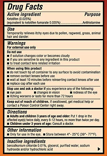 Zaditor Antihistamine Eye Drops, Twin Pack, 5-mL Each | Pricepulse